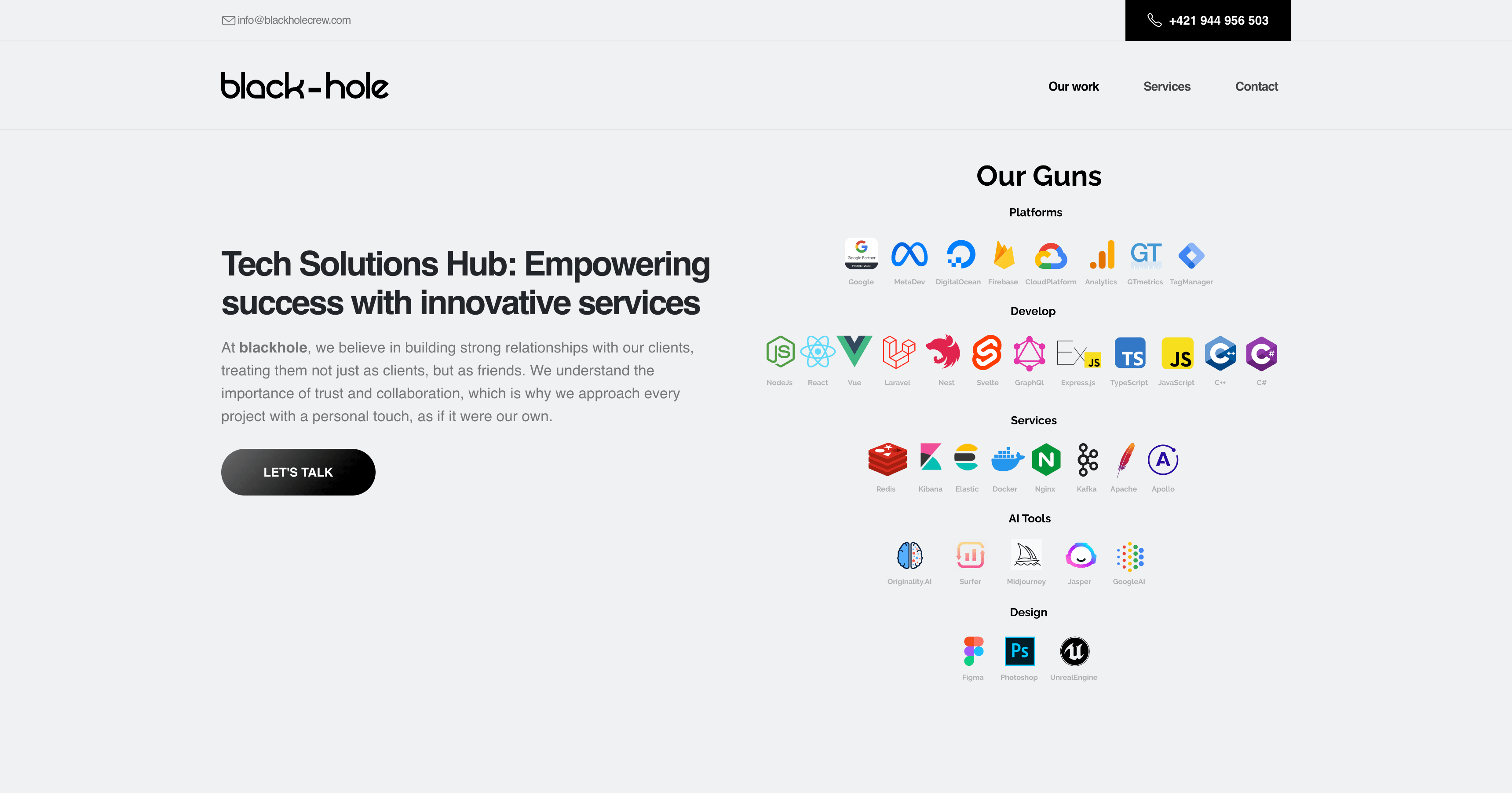 Black Hole Technology